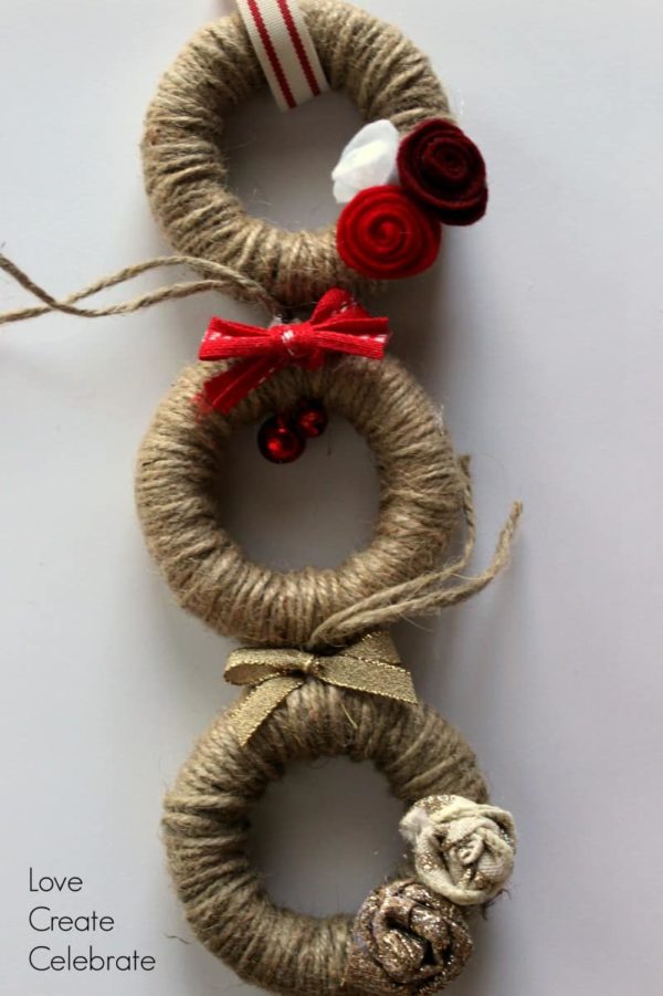 Christmas Wreath Ornaments