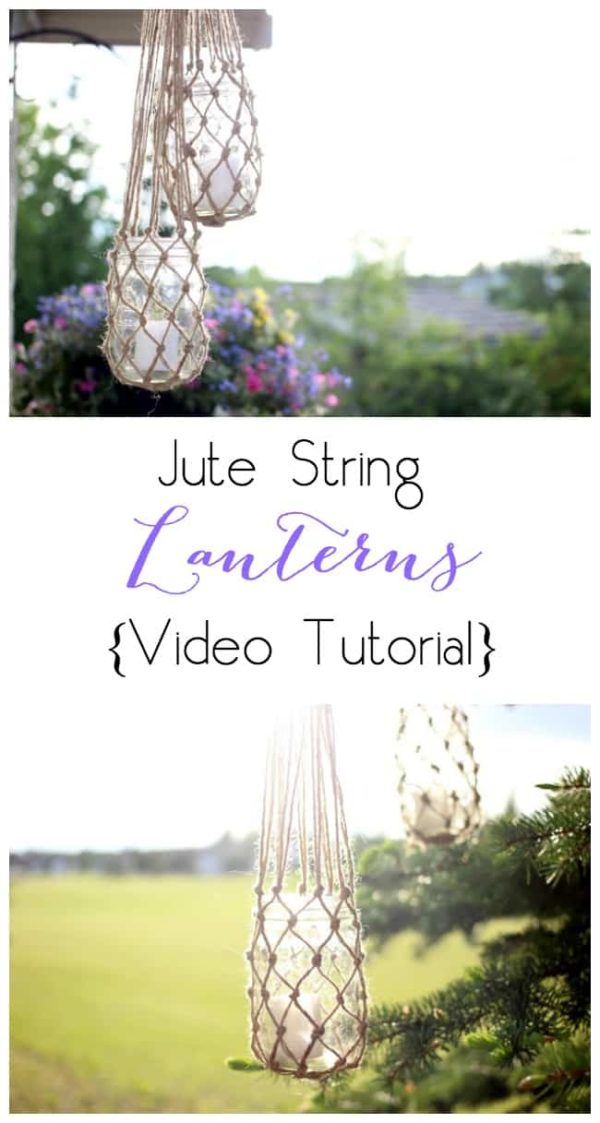 Jute String Lanterns - Lindi & Russ
