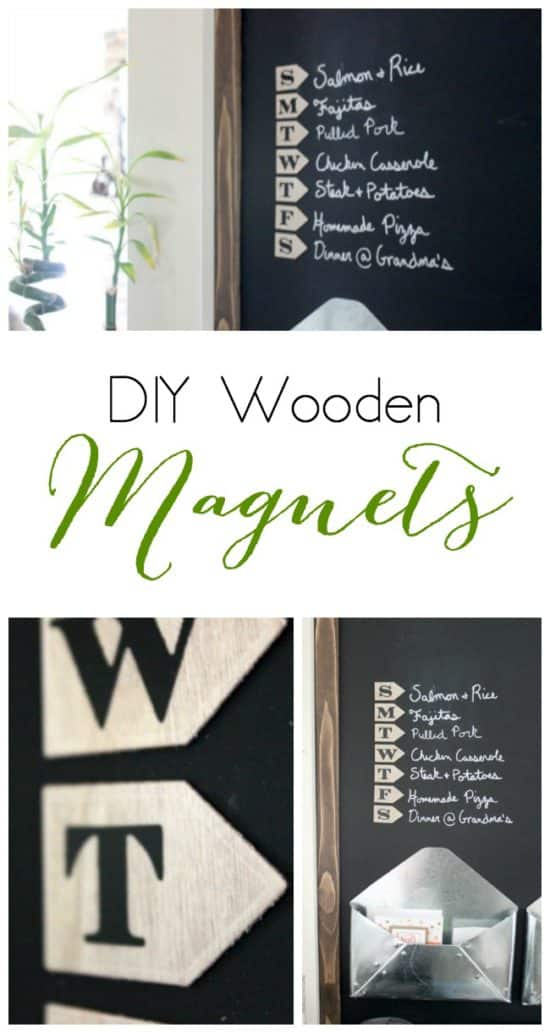 How to Make Your Own Wooden Magnets | Love Create Celebrate
