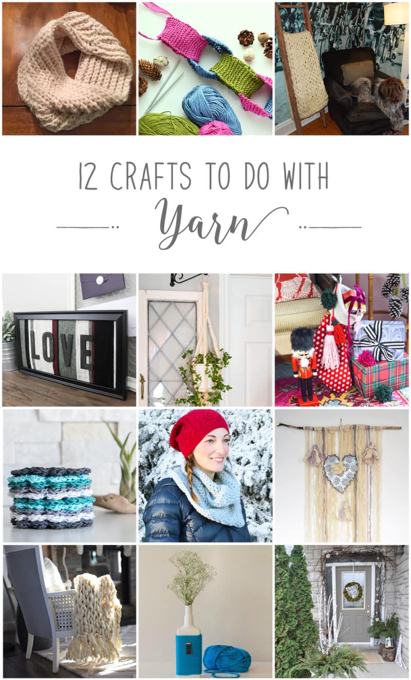 Creative DIY Art Using Yarn - Lindi & Russ