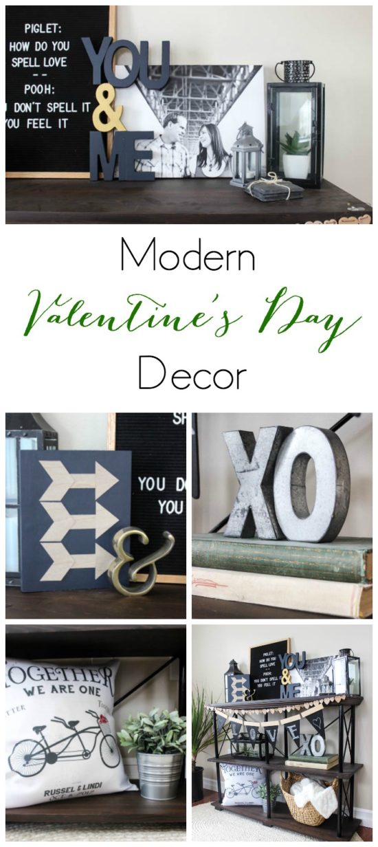 Modern Valentine's Day Decor - Lindi & Russ