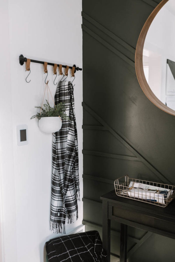 DIY Wall Mounted Coat Rack - Lindi & Russ