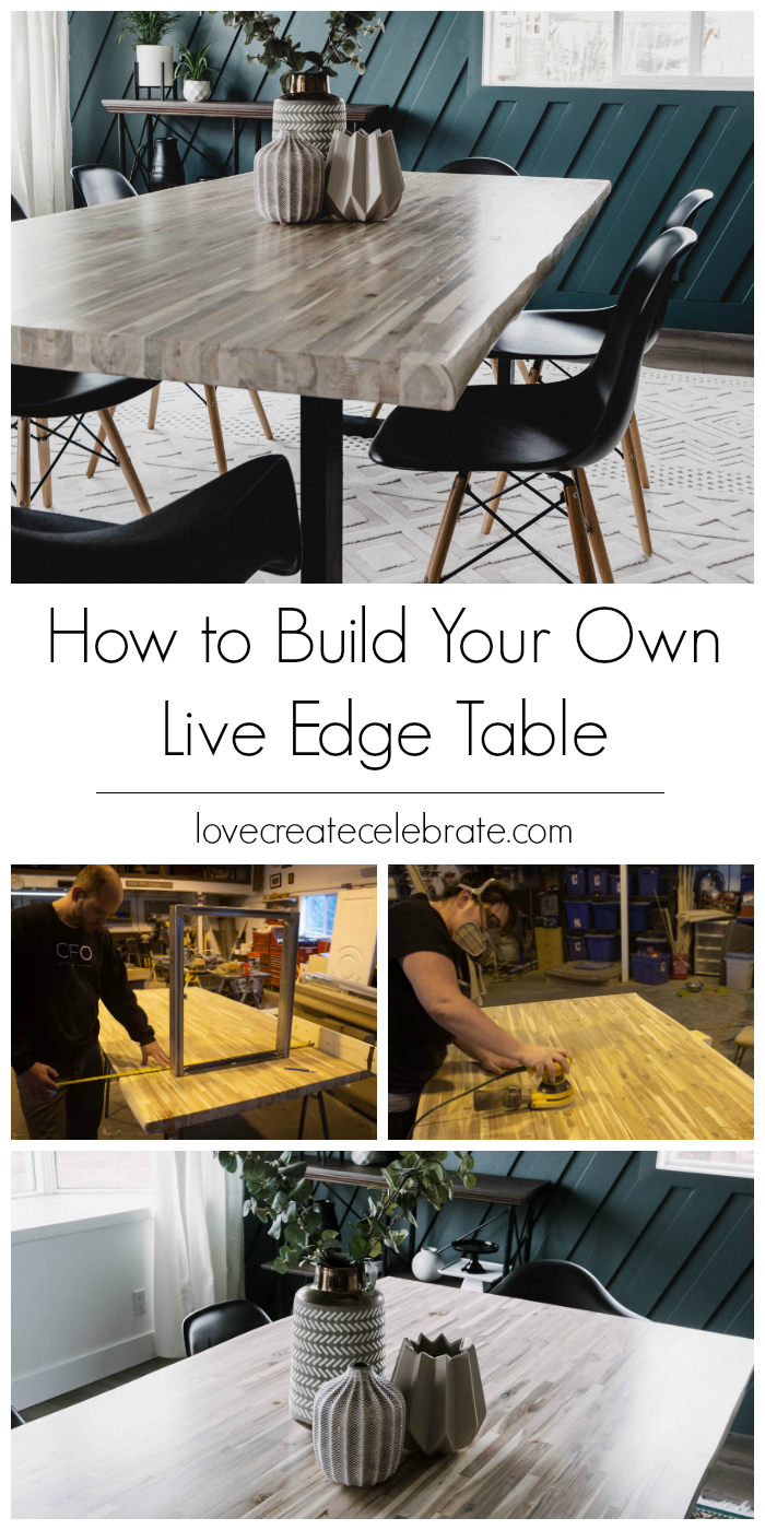 How to Build a DIY Live Edge Table - Lindi & Russ