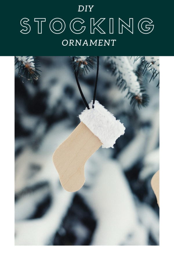 Easy DIY Stocking Ornament - Lindi & Russ