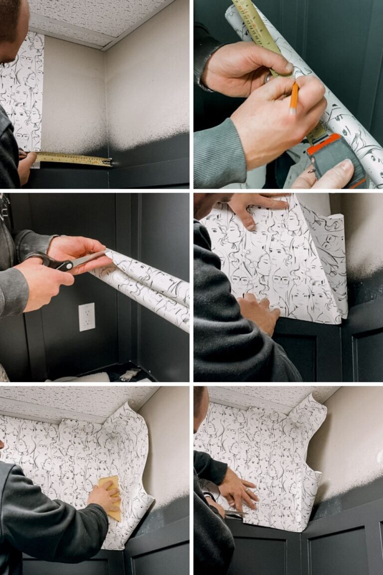 How to Wallpaper a Corner - Lindi & Russ
