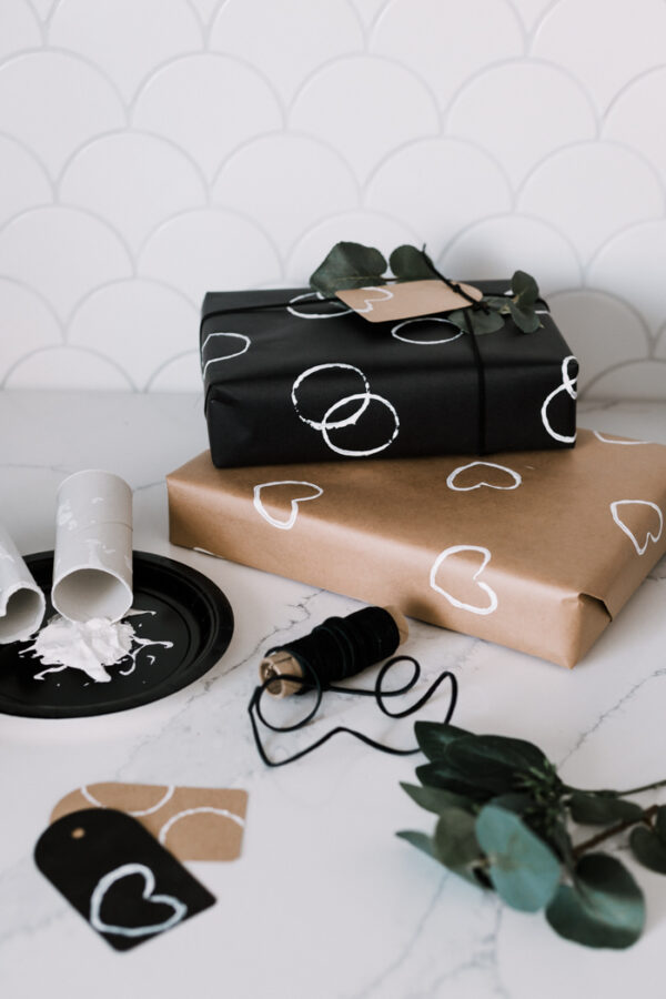 Toilet Paper Roll DIY Gift Wrap - Lindi & Russ