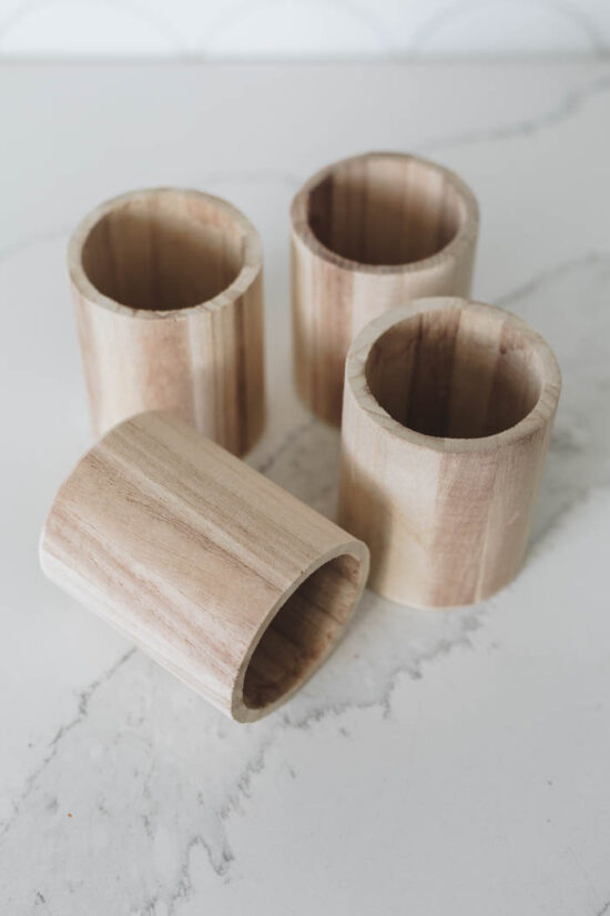 DIY Wooden Chain Link - Lindi & Russ