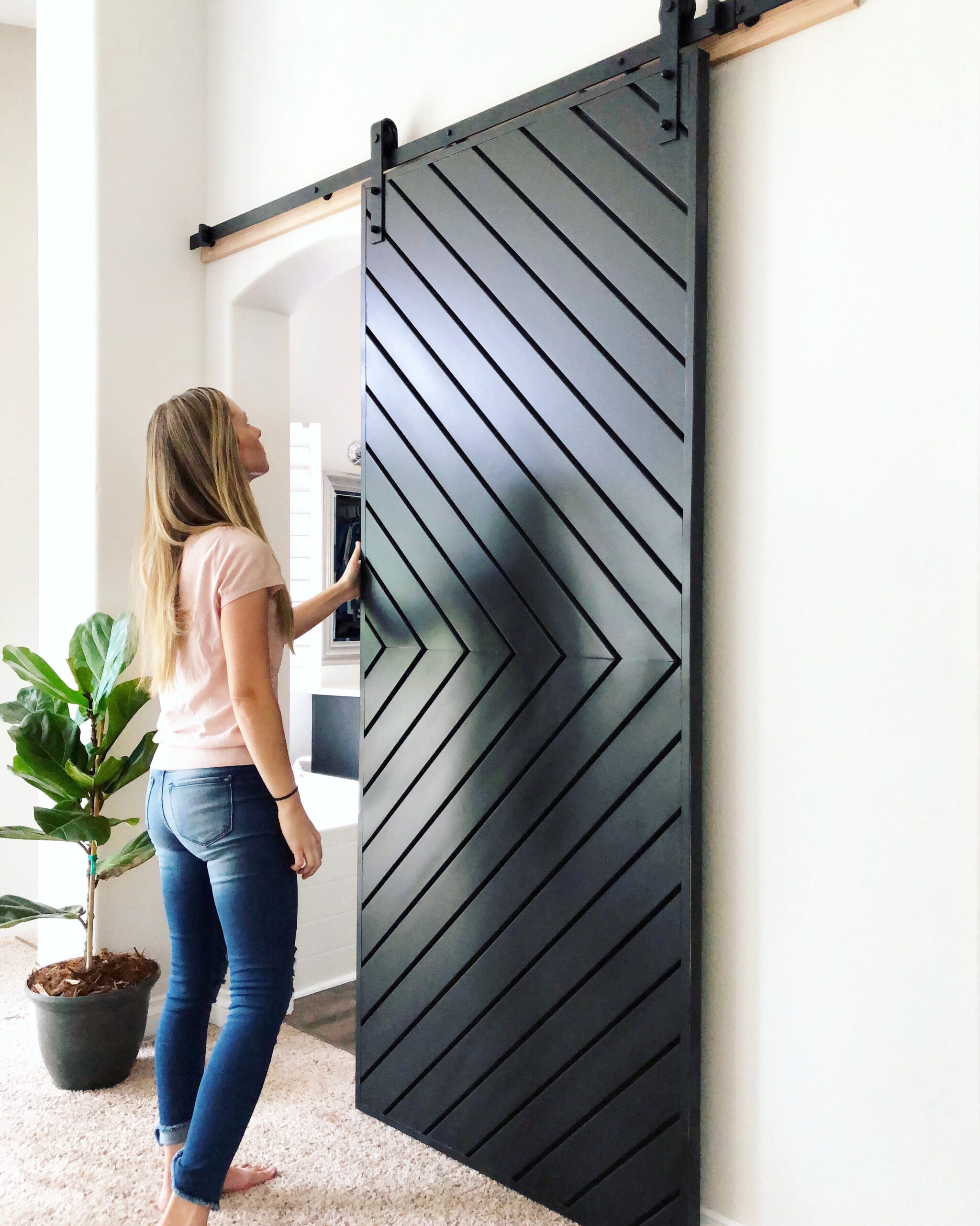 15 Stunning Modern Barn Door Ideas - Lindi & Russ