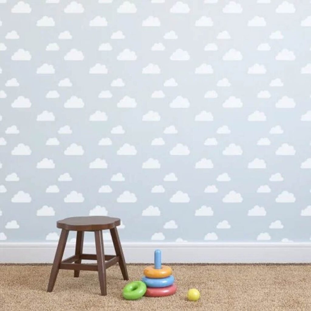 DIY Painted Stencil Wall | Love Create Celebrate