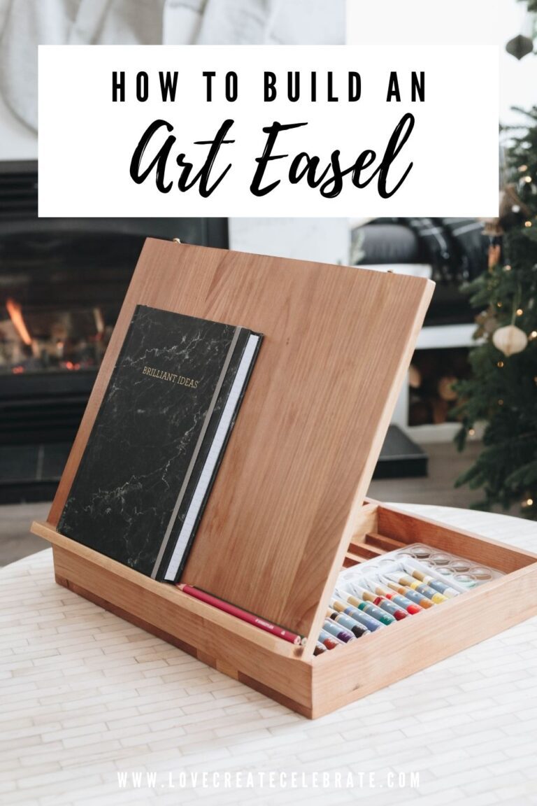 DIY Tabletop Easel - Lindi & Russ