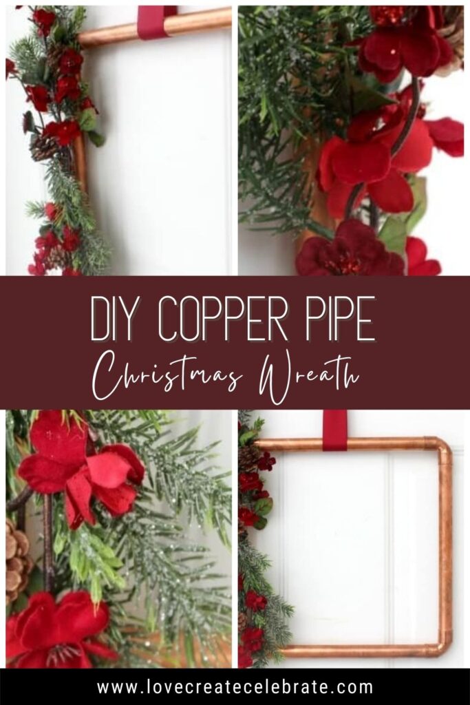 Copper Pipe Christmas Wreath - Lindi & Russ
