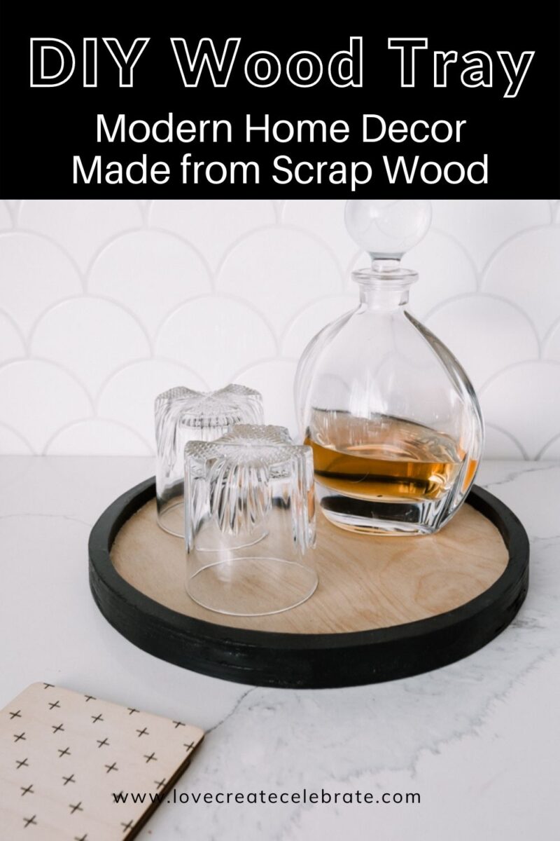 DIY Modern Wood Tray Using Scrap Plywood - Lindi & Russ