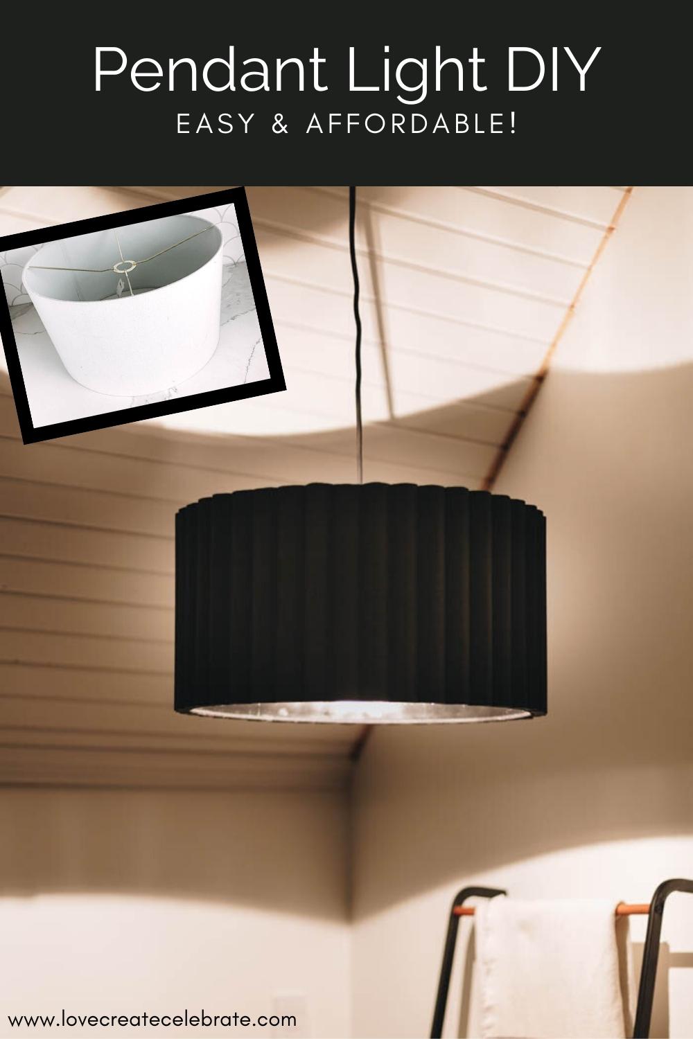 DIY Pendant Light - Lindi & Russ