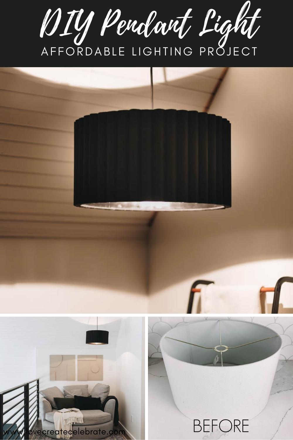 DIY Pendant Light - Lindi & Russ