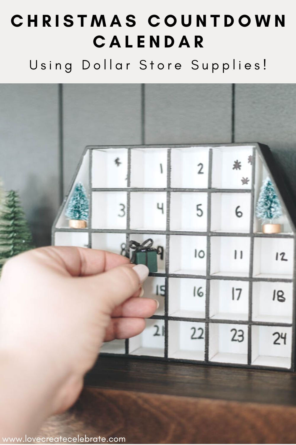 DIY Christmas Countdown Calendar - Lindi & Russ