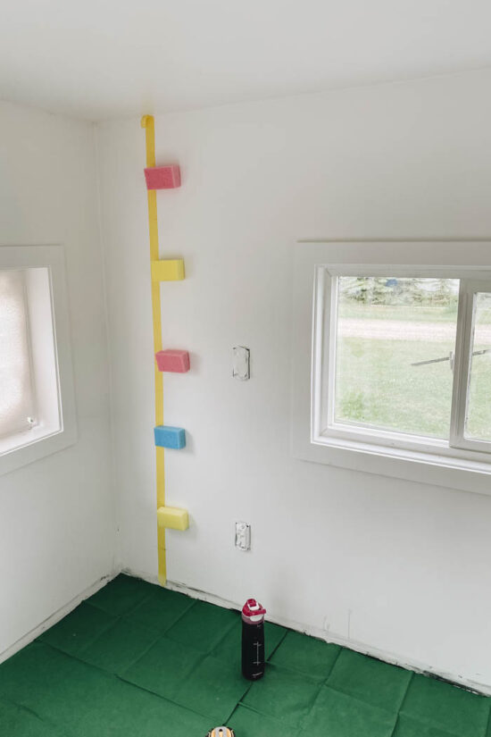 Sponge Painted Kids Wall - Lindi & Russ