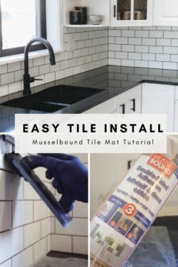 MusselBound Adhesive Tile Mat Review - Lindi & Russ
